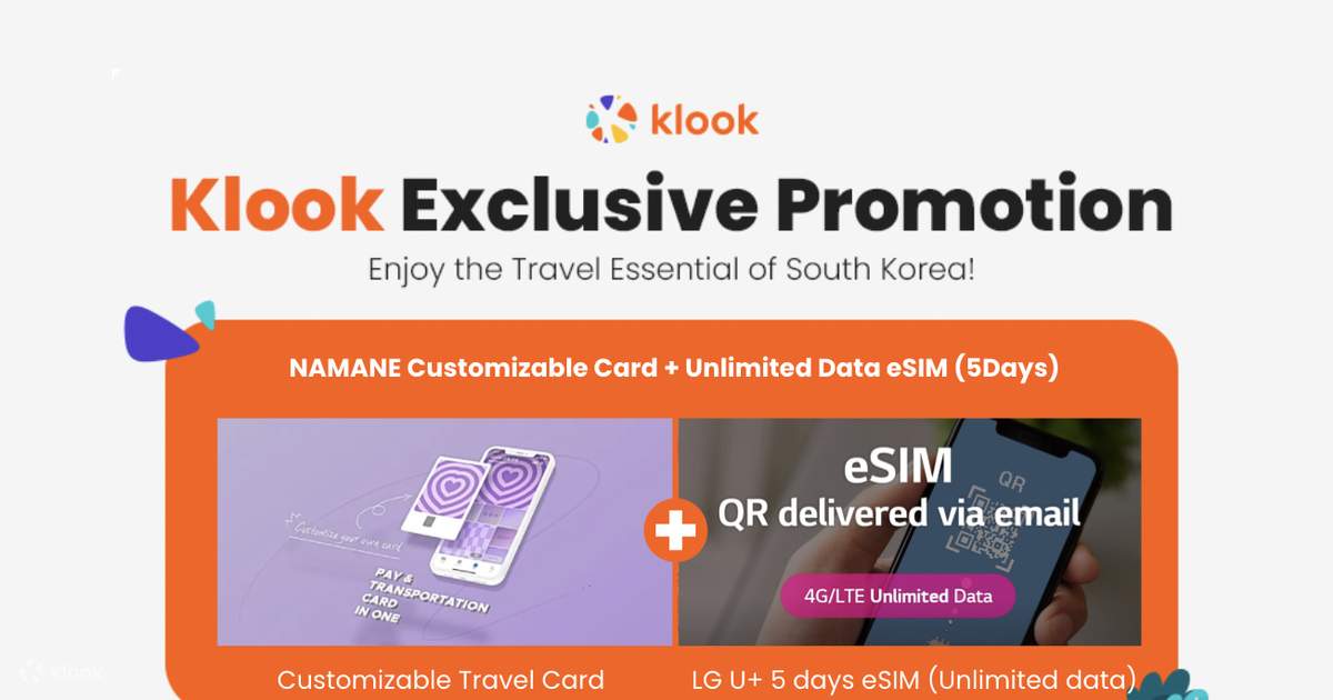 Kartu Perjalanan Prabayar yang Dapat Disesuaikan - KARTU NAMANE - Klook Indonesia